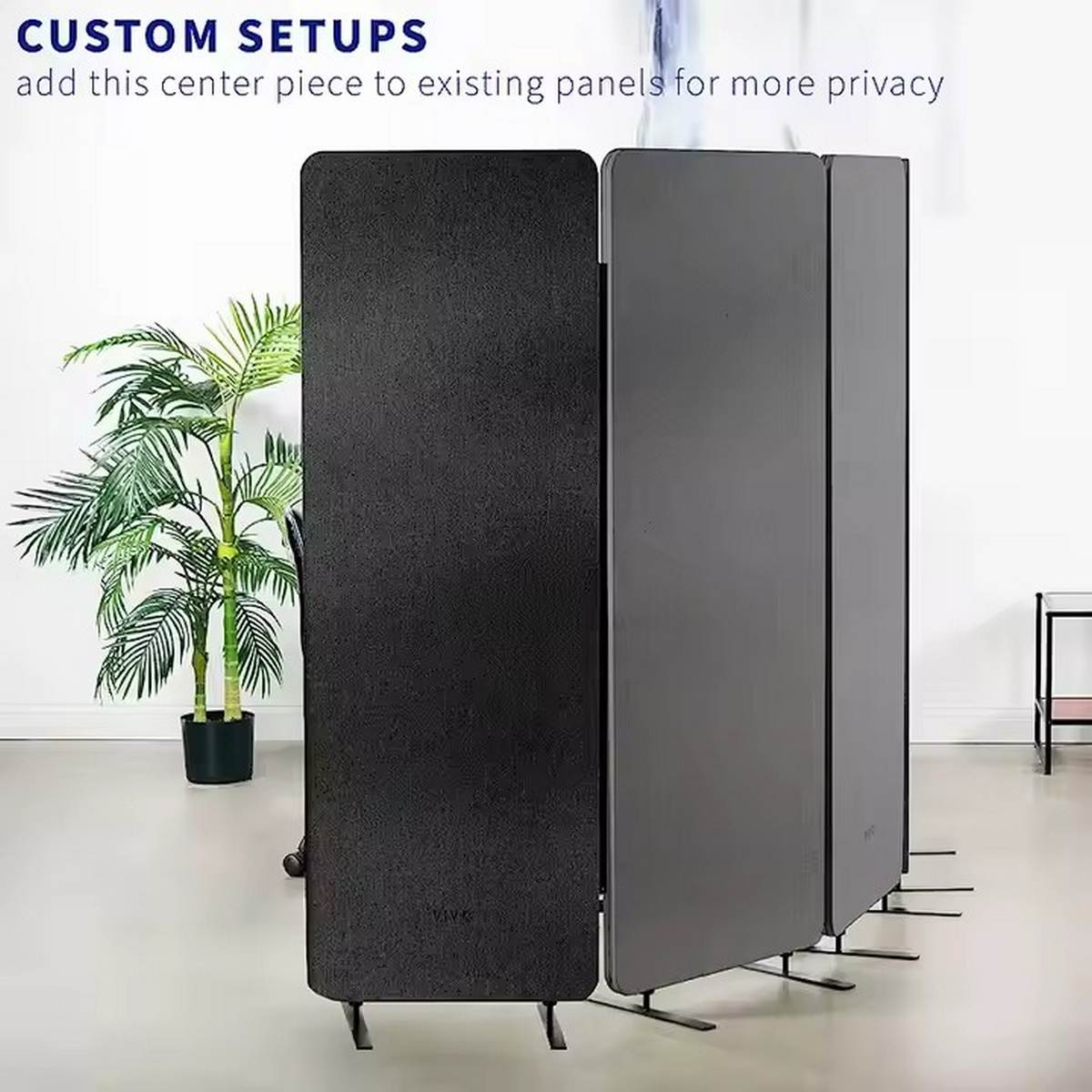 Bilnora cubicle office partition 160x60x2.5 cm - Perfect Acoustic