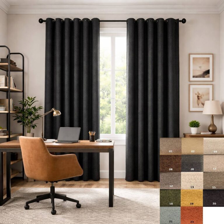 Softy Acoustic Curtain - Available in Multiple Colors
